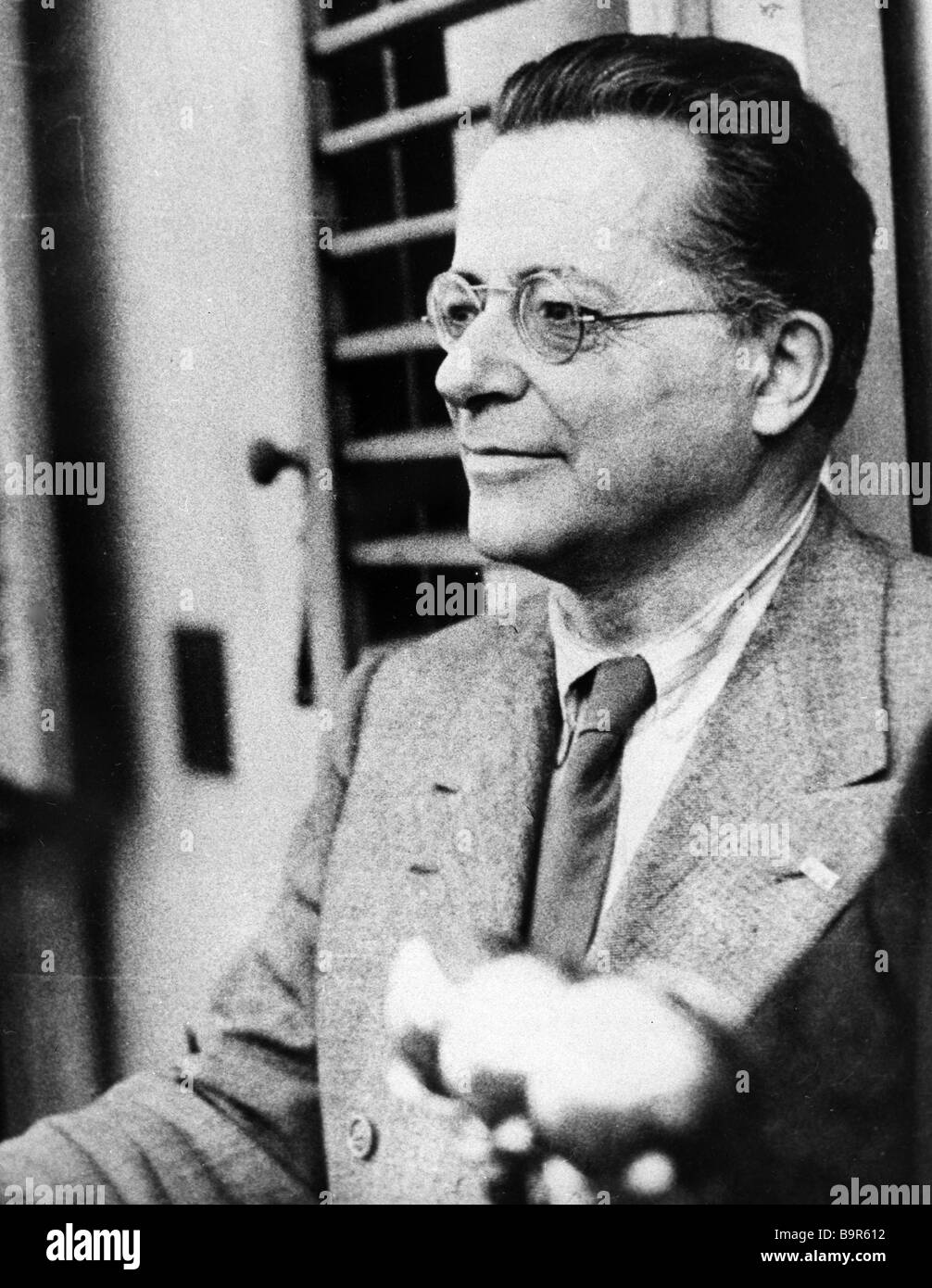 General Secretary of the Italian Communist Party Palmiro Togliatti ...