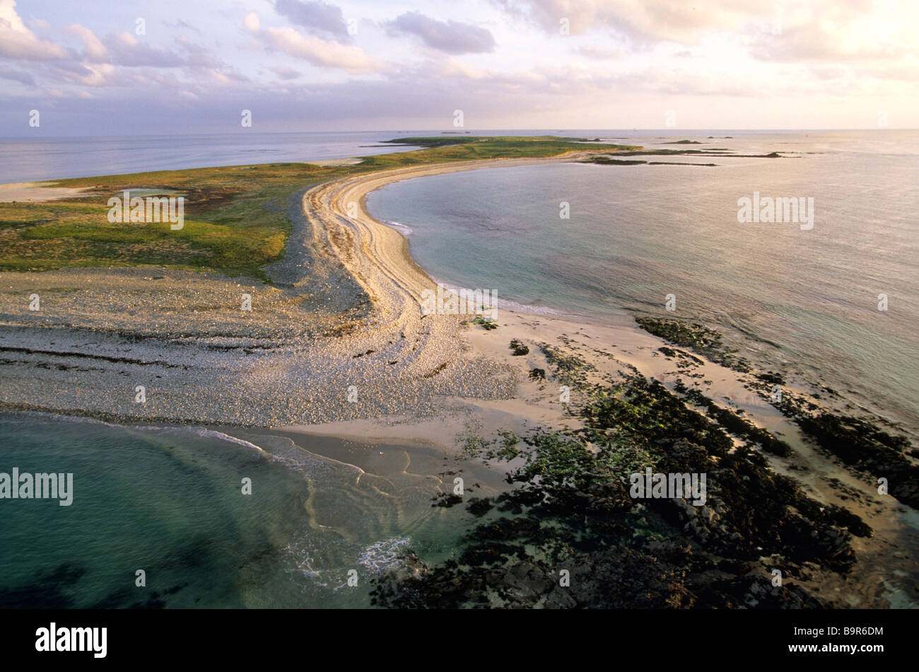 France, Finistere, Armorique regional natural park, Molene Archipelago ...