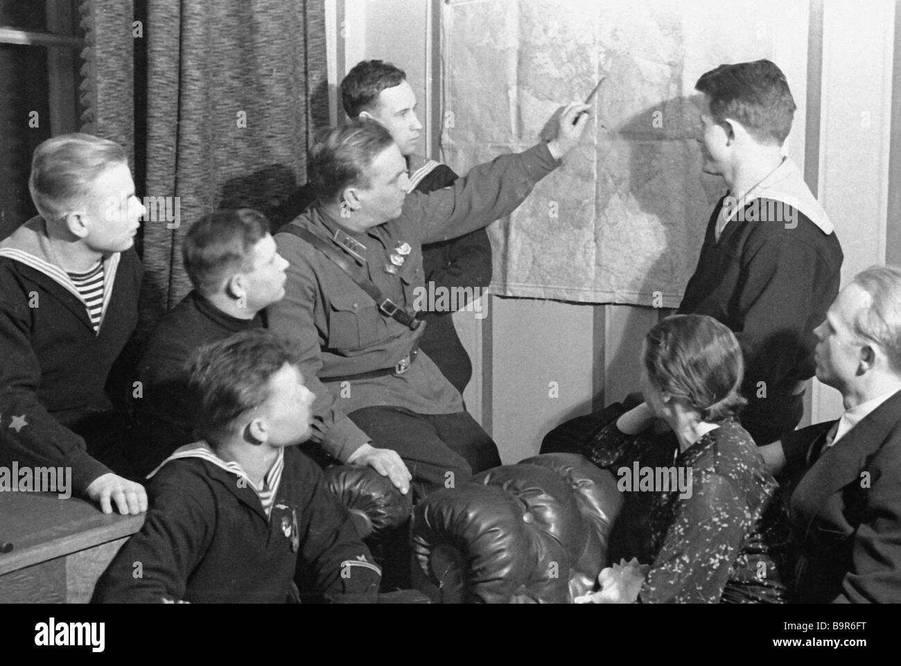 Valery Chkalov Hero of the Soviet Union showing the route of the flight ...