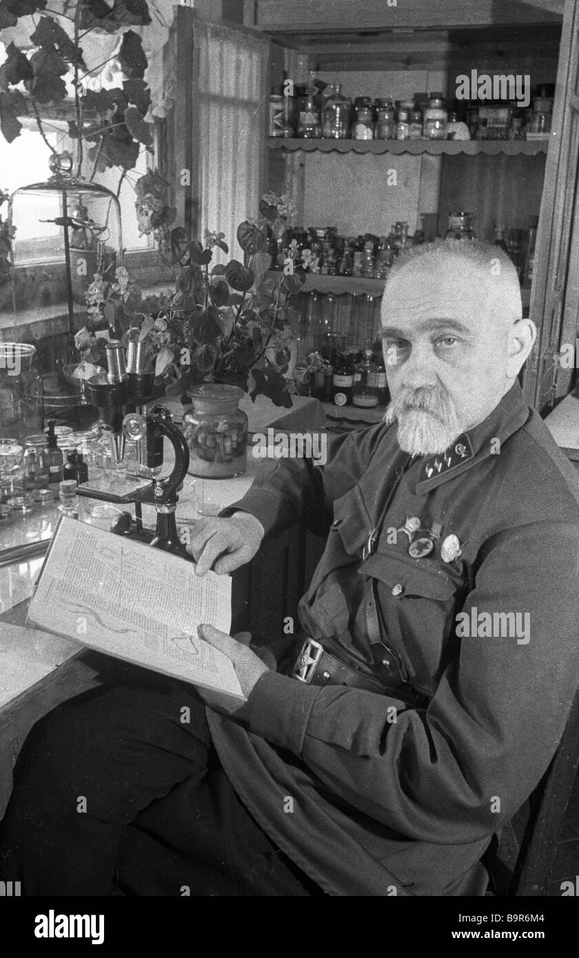 Soviet zoologist parasitologist academician of the Soviet Academy of ...