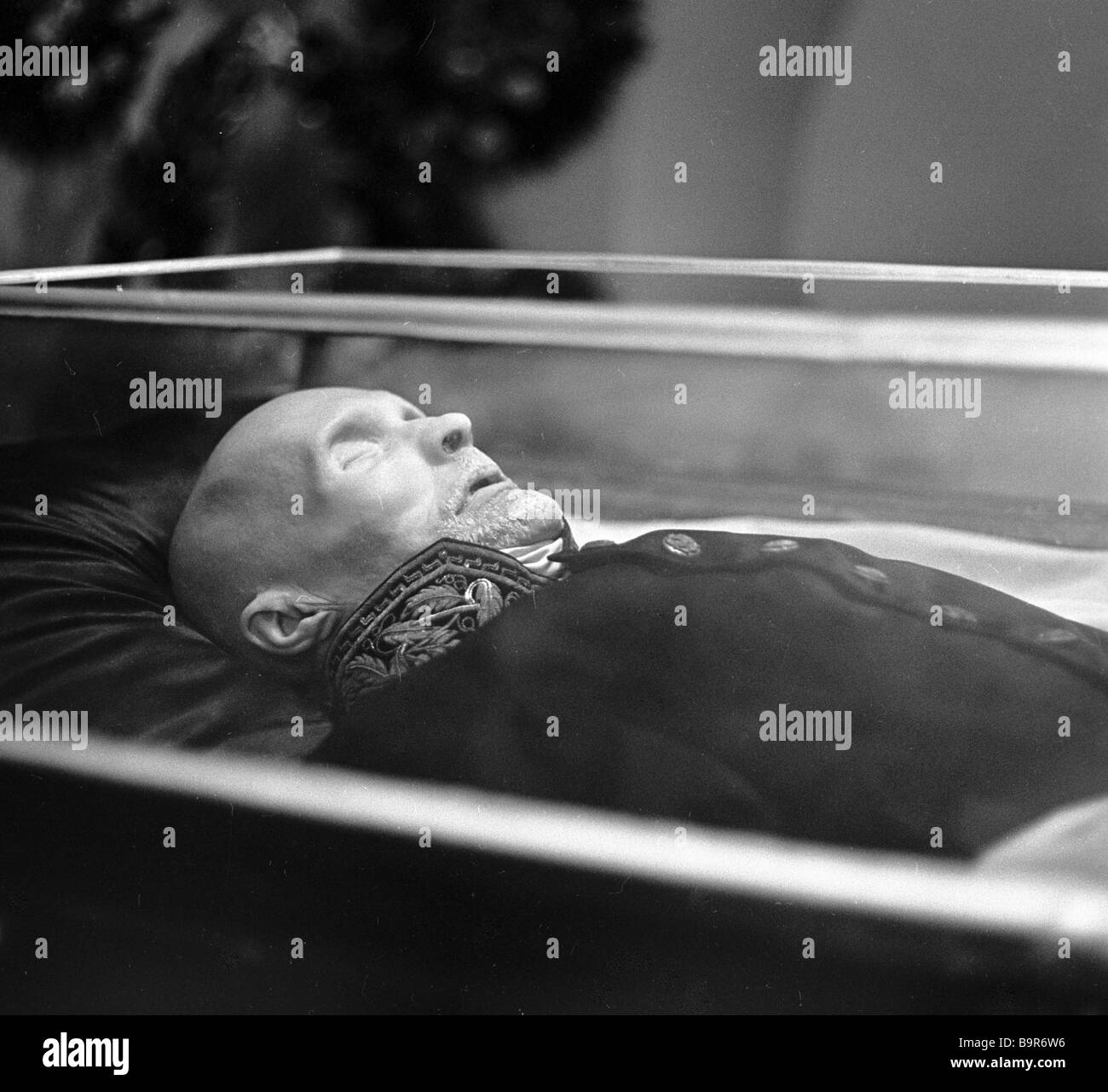 The outstanding surgeon Nikolai Pirogov s embalmed body kept in the ...