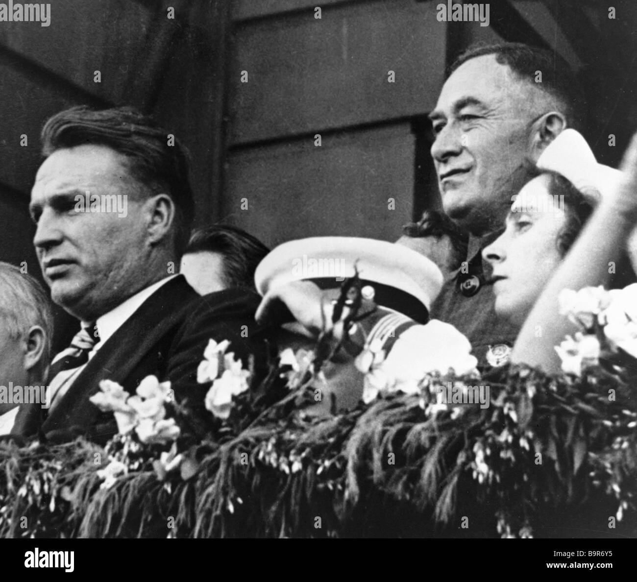 Soviet pilot Hero of the Soviet Union Valery Chkalov left at the ...
