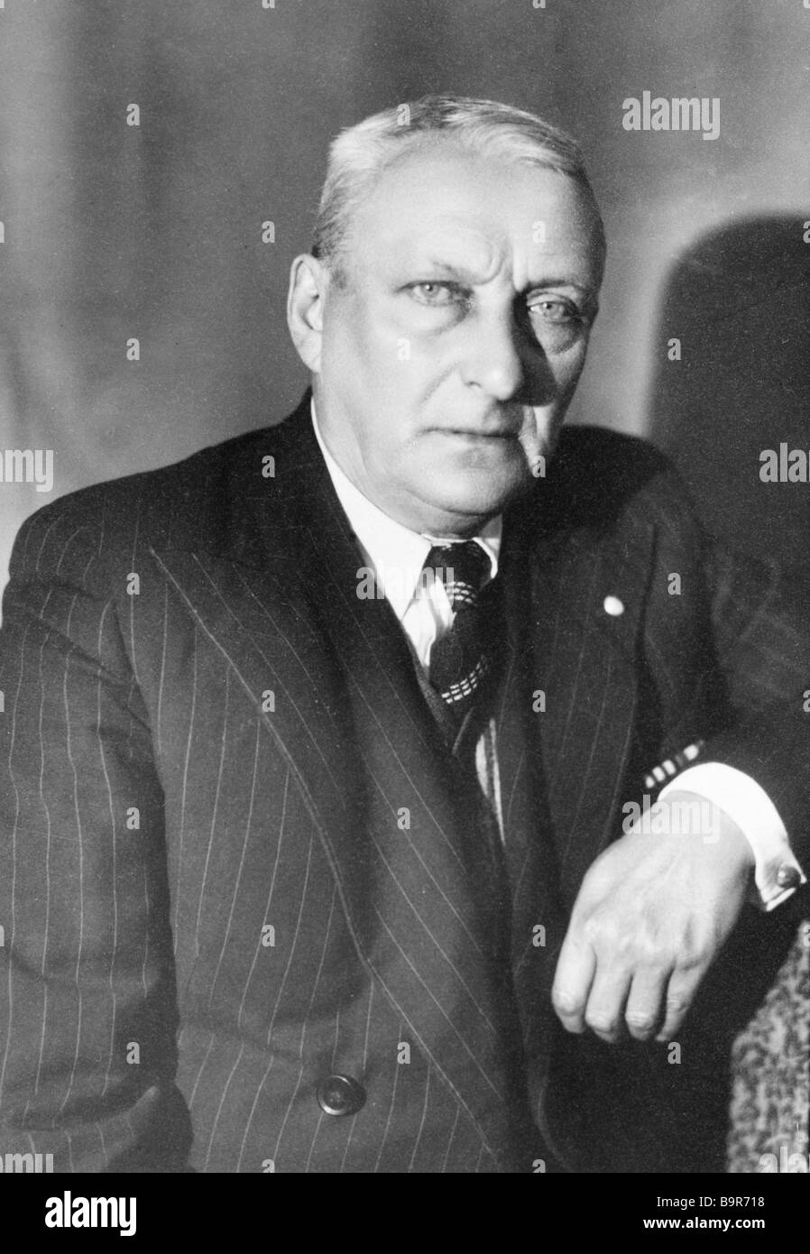 Soviet writer Sergei Belyaev 1883 1953 Stock Photo - Alamy