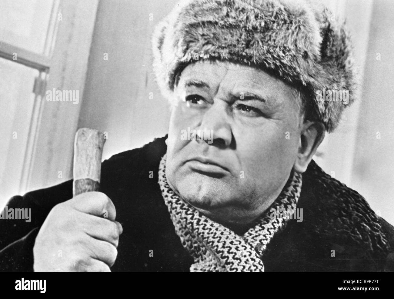Boris Andreyev as Litvinov in the film Na Dikom Brege On the Wild Shore ...