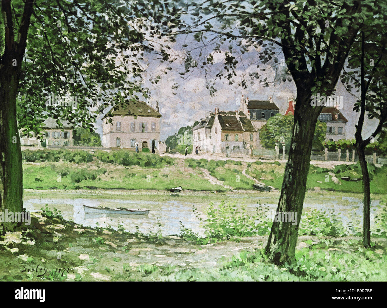 Sisley Painting High Resolution Stock Photography and Images - Alamy