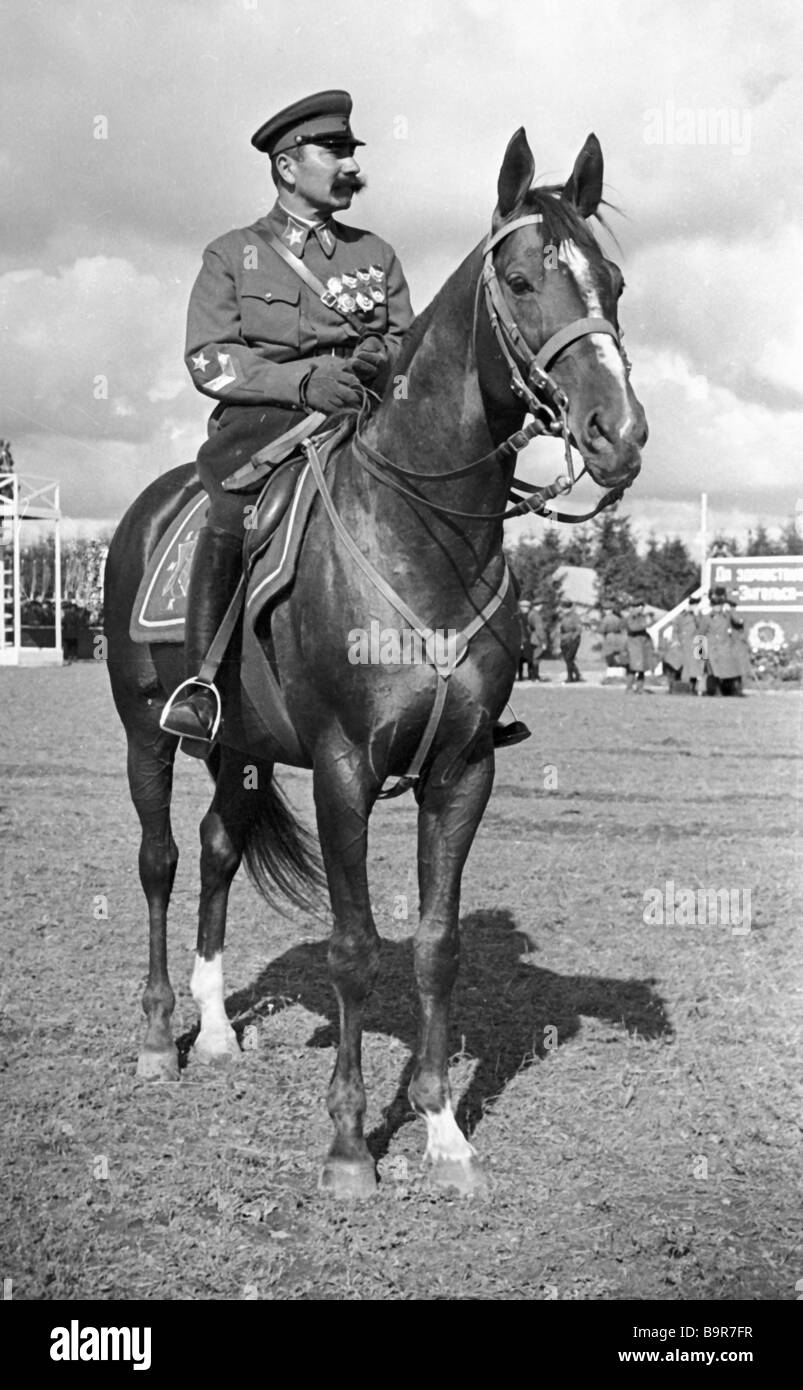 Marshal of the Soviet Union Semyon Budyonny Stock Photo - Alamy