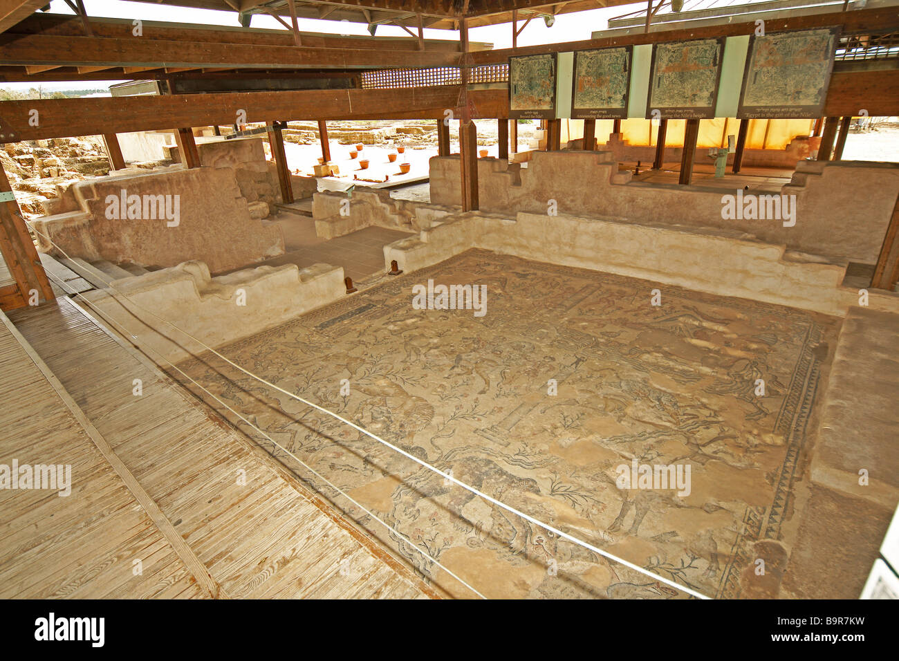 Israel Galilee Zippori National Park A mishnaic period city with an ...