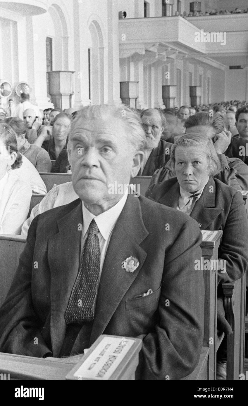 People s artist of the USSR Ivan Moskvin Stock Photo - Alamy