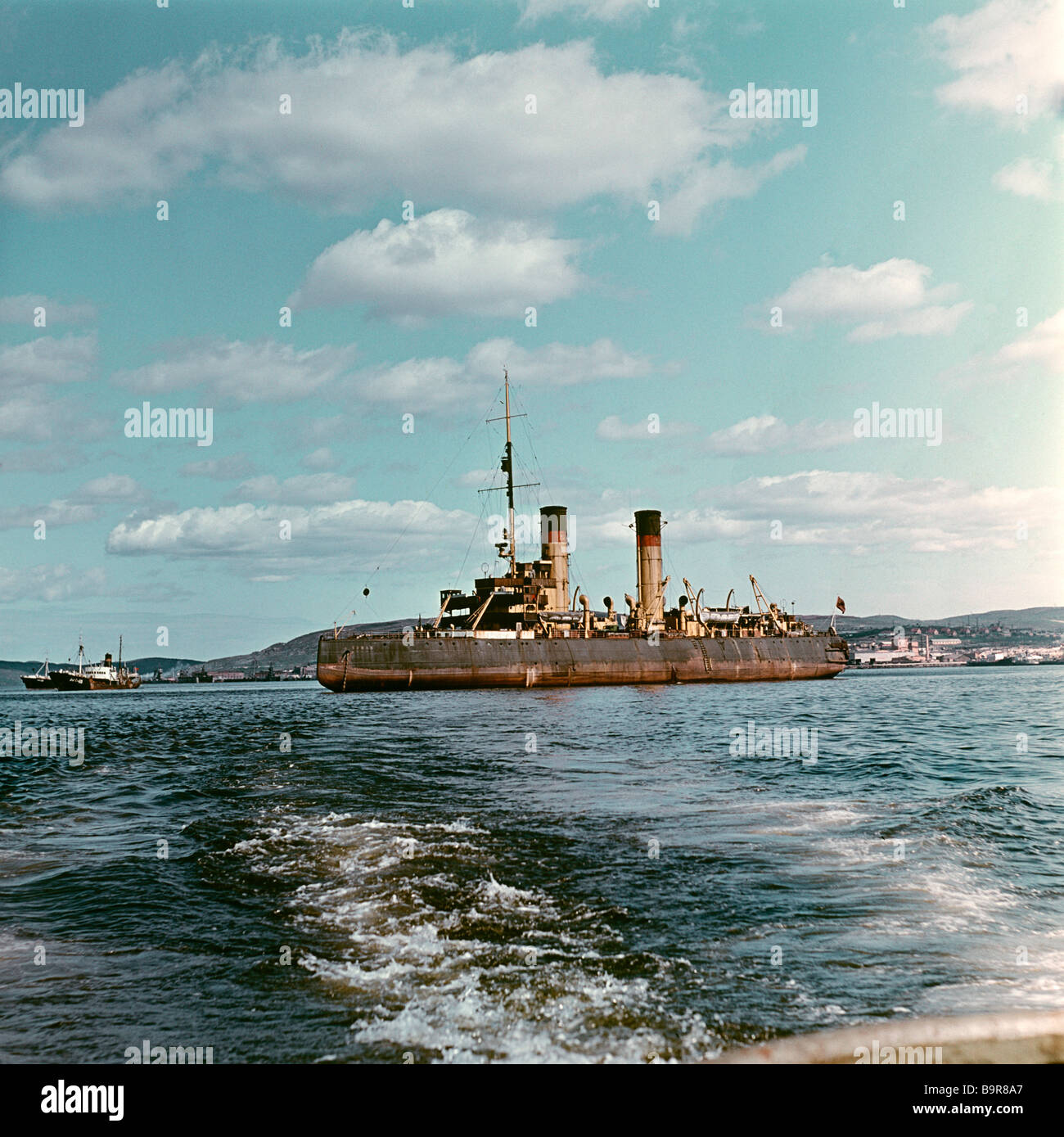 The icebreaker Yermak Stock Photo - Alamy