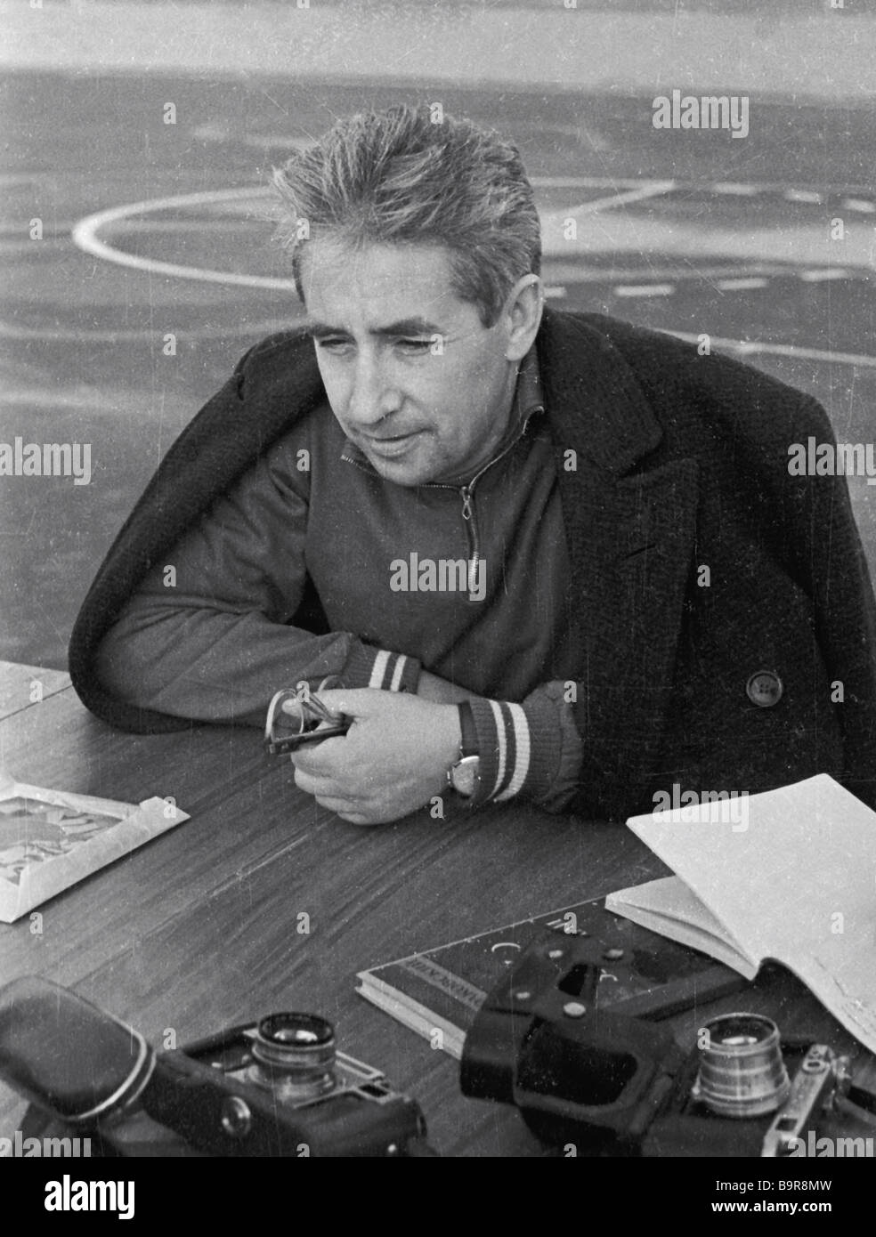 Pilot Cosmonaut Konstantin Feoktistov Stock Photo - Alamy