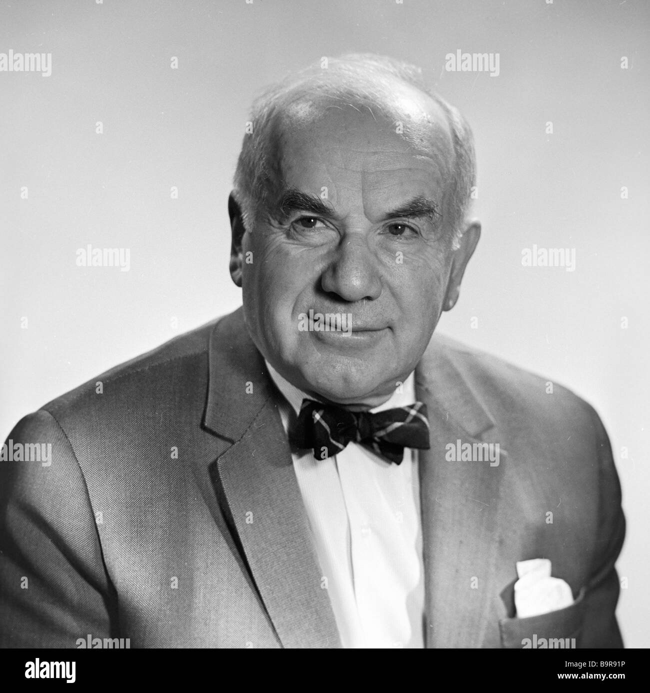 The USSR People s Artist actor Igor Ilyinsky of the Maly Academic ...
