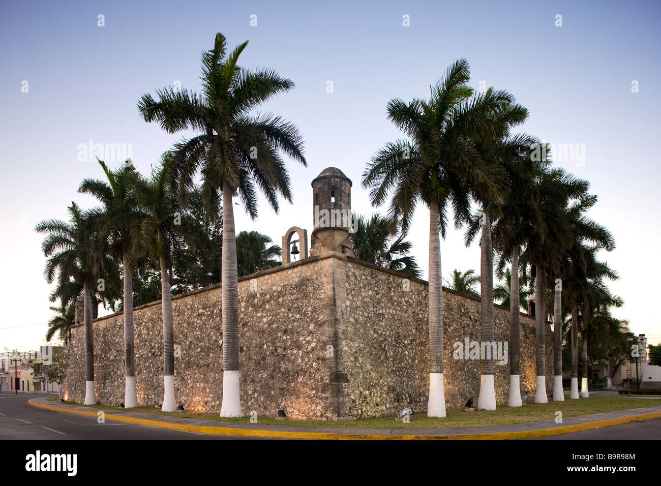 Mexico, Campeche State, Campeche City, historical center classified as ...