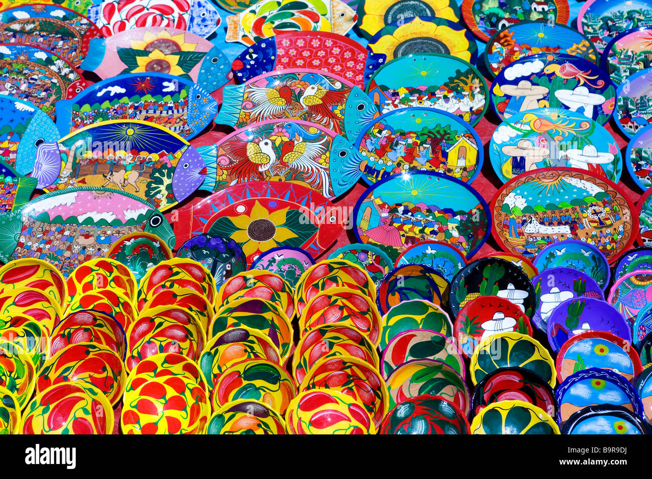 Mexico, Yucatan State, archaeological site of Chichen Itza, crafts ...