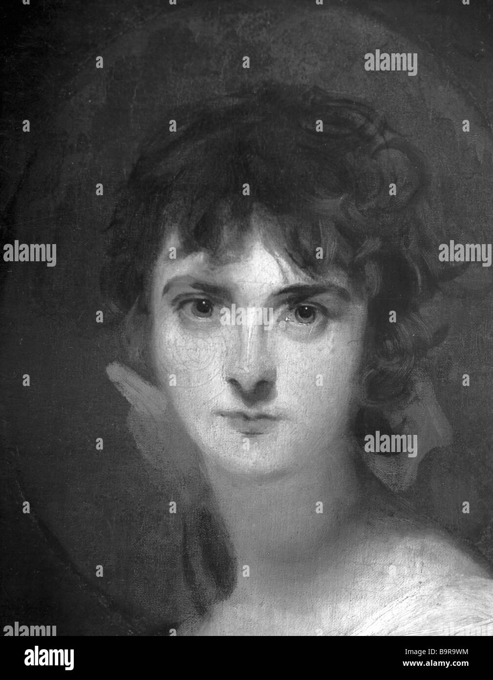 Reproduction of portrait of Miss Sally Siddons by Thomas Lawrence ...