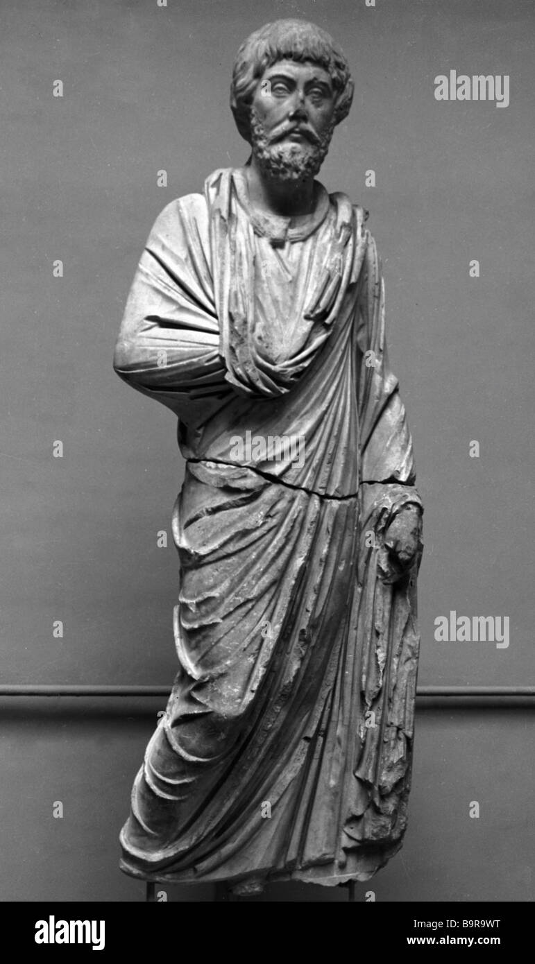 Statue of Neocles Collection of Pushkin State Fine Arts Museum Stock ...