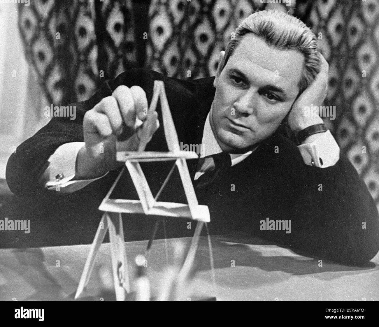 Actor Alexander Belyavsky as Krylov in Sergei Mikaelyan s film Going ...