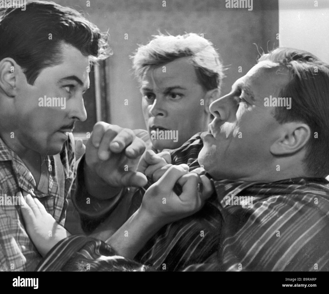 Georgy Martynyuk Vitaly Konyayev and Mikhail Ulyanov left to right in ...