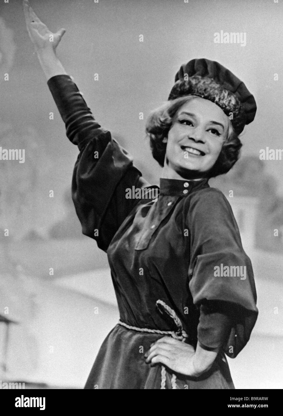 Natalya Velichko as the wife of ballet master Marius Petipa prima ...