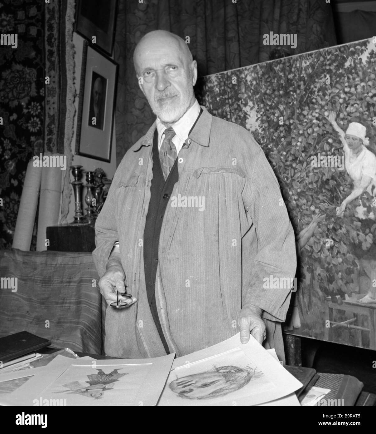 Painter Konstantin Yuon 1875 1858 Stock Photo - Alamy