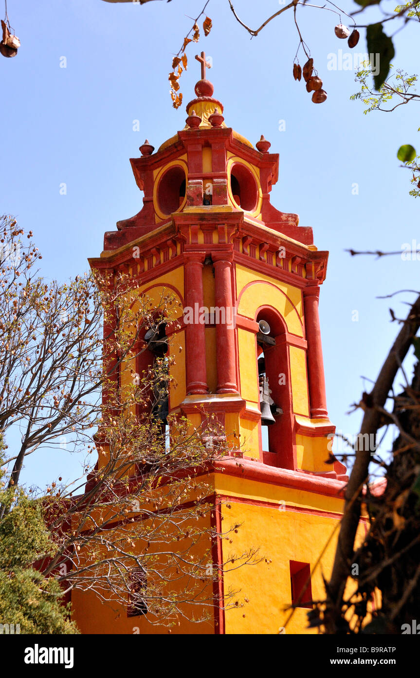 The church of san sebastian mexico hi-res stock photography and images ...
