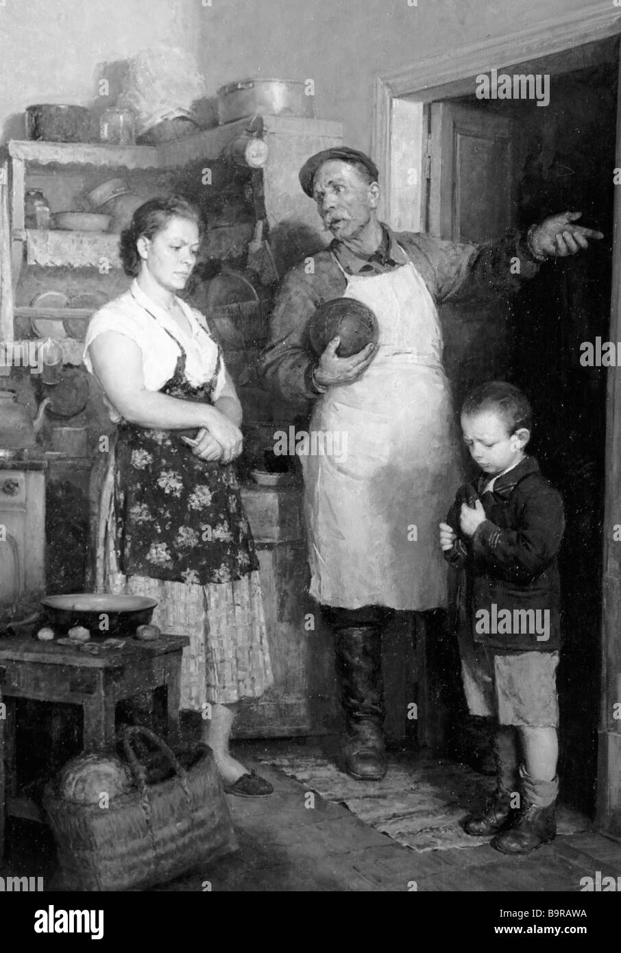 A print of L Kotlyarov s picture Football Player Stock Photo - Alamy