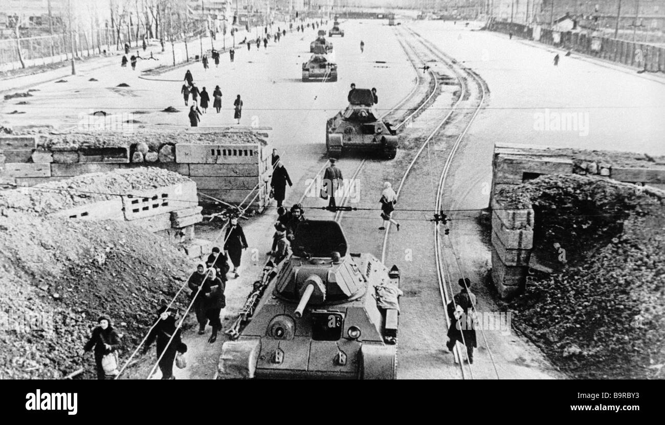 Leningrad during the blockade Stock Photo - Alamy