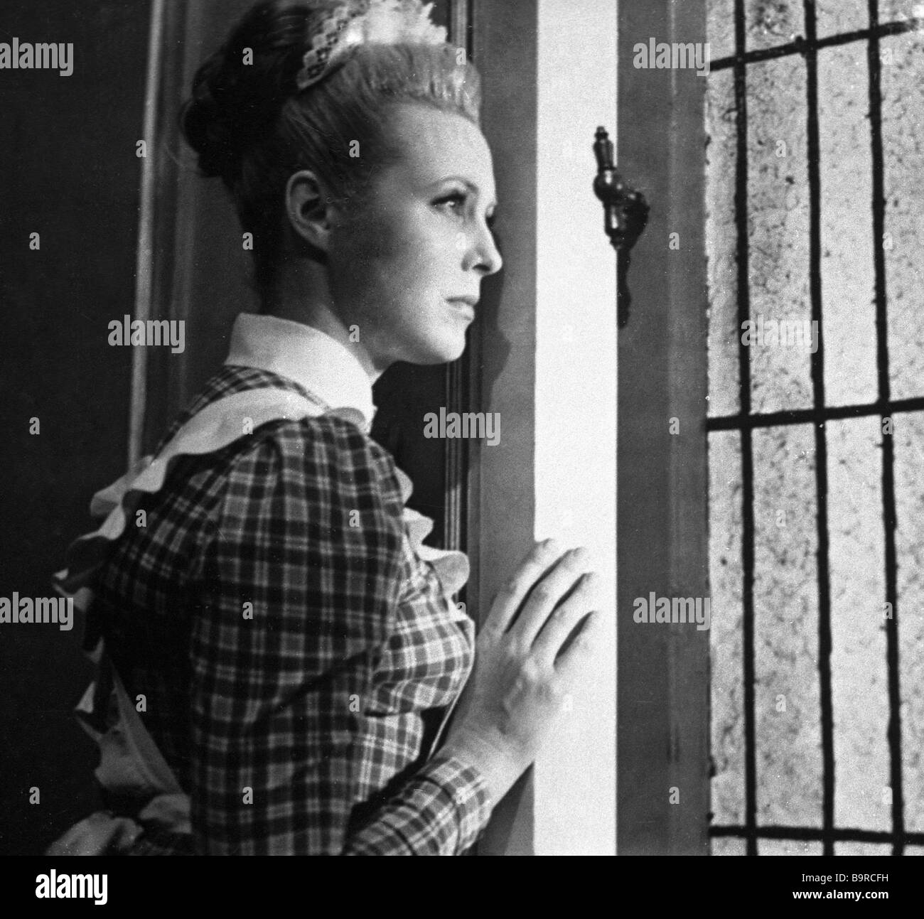 Lettish actress Via Artmane as Kristina in Edgar and Kristina Stock ...