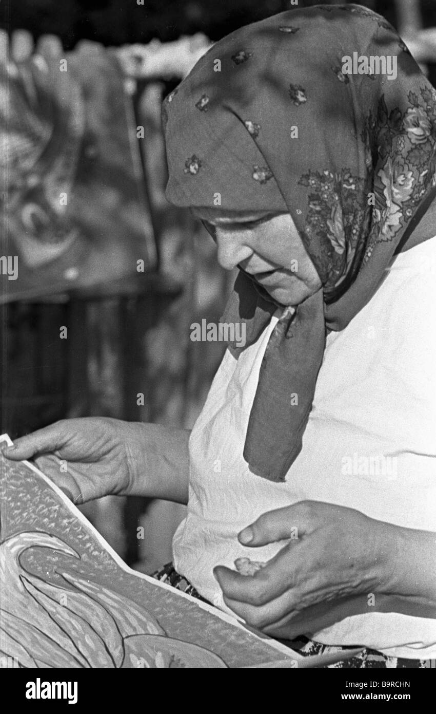Popular artist Maria Primachenko Stock Photo - Alamy