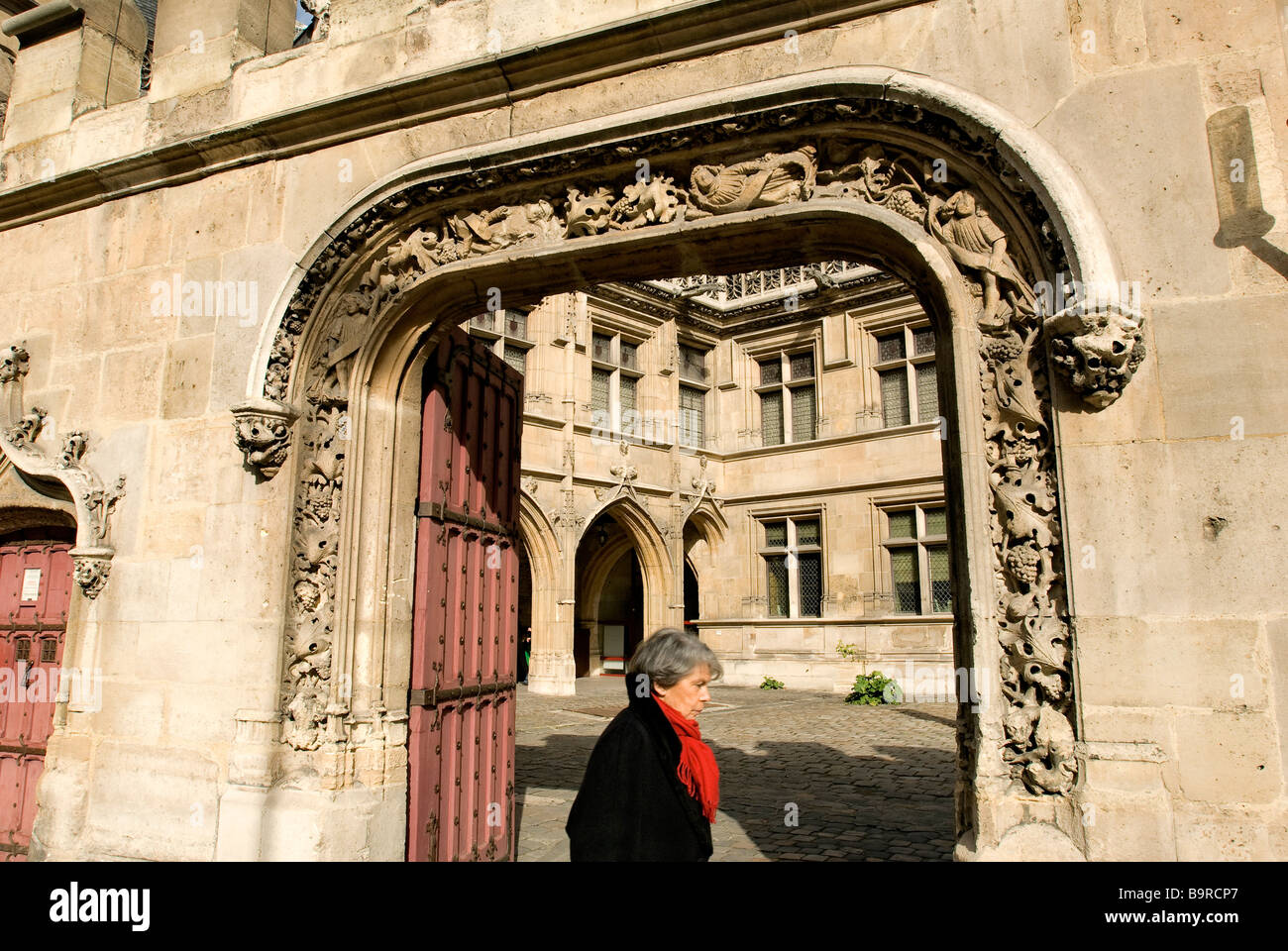 France, Paris, Musee du Moyen-Age (Middle Ages Museum), the former ...