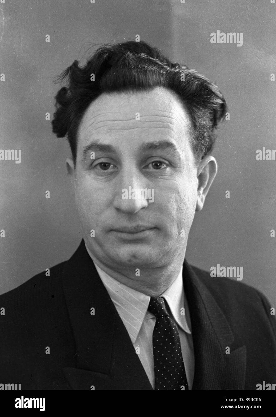 Soviet writer Georgy Gulia Stock Photo - Alamy
