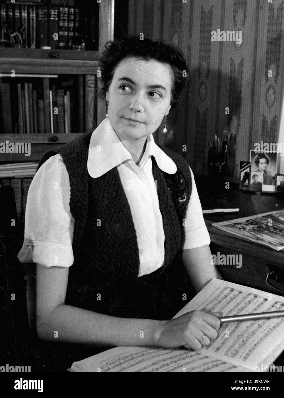 Singer Lilia Gritsenko 1917 1989 People s Artist of the R S F S R Stock ...