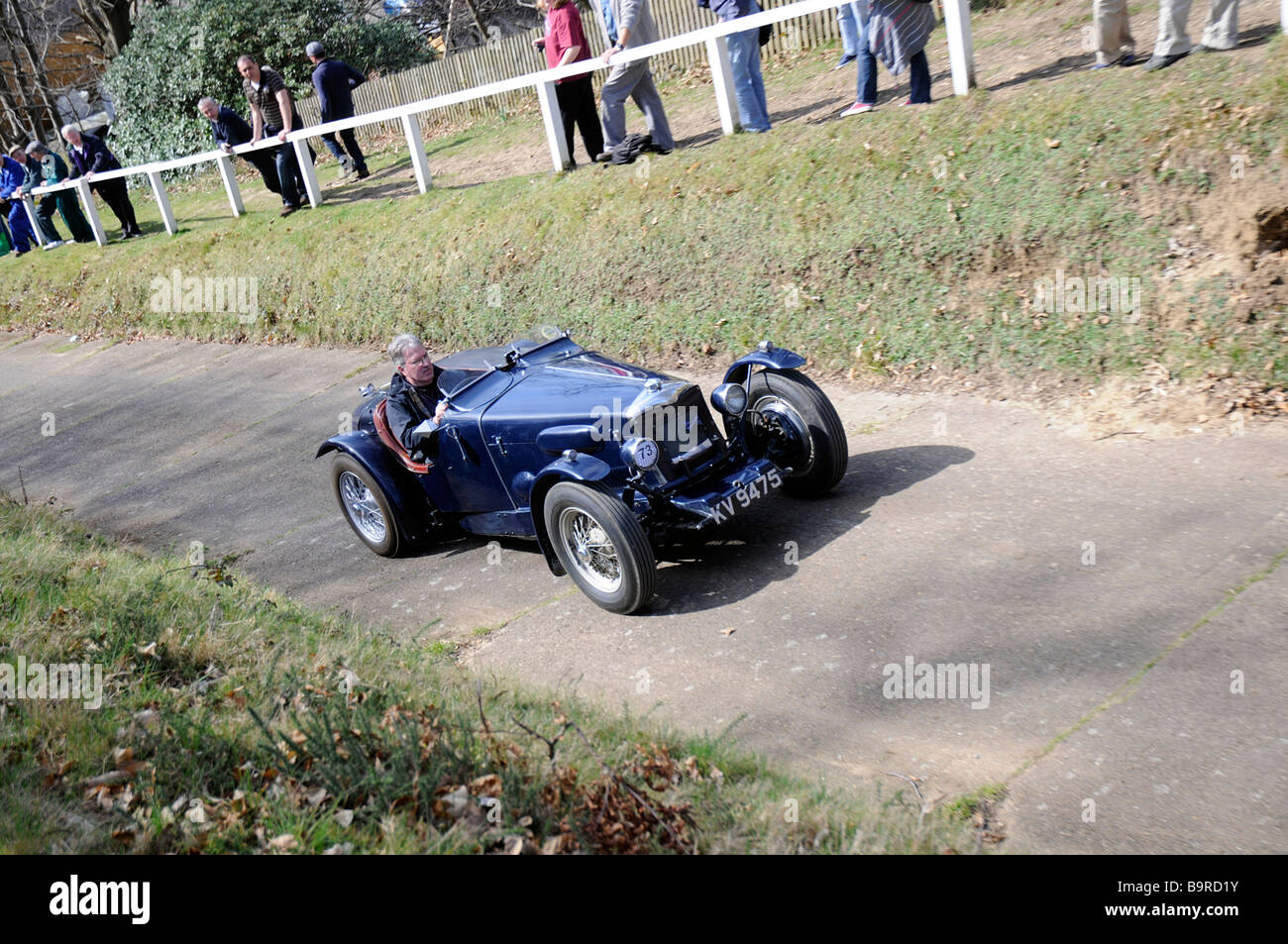Brooklands Test Hill Centenary event 22 03 2009 Riley Ulster Imp 1934 ...