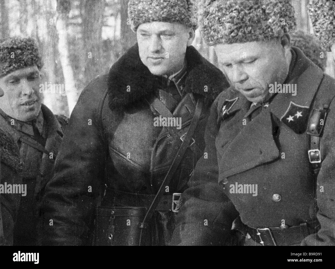 A still from the documentary Muscovites in 1941 Lieutenant General ...