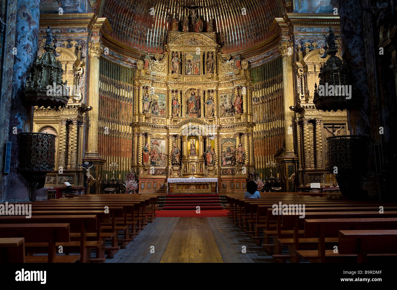 Spain, Alava Province, Spanish Basque Country, Rioja, Elciego, church ...