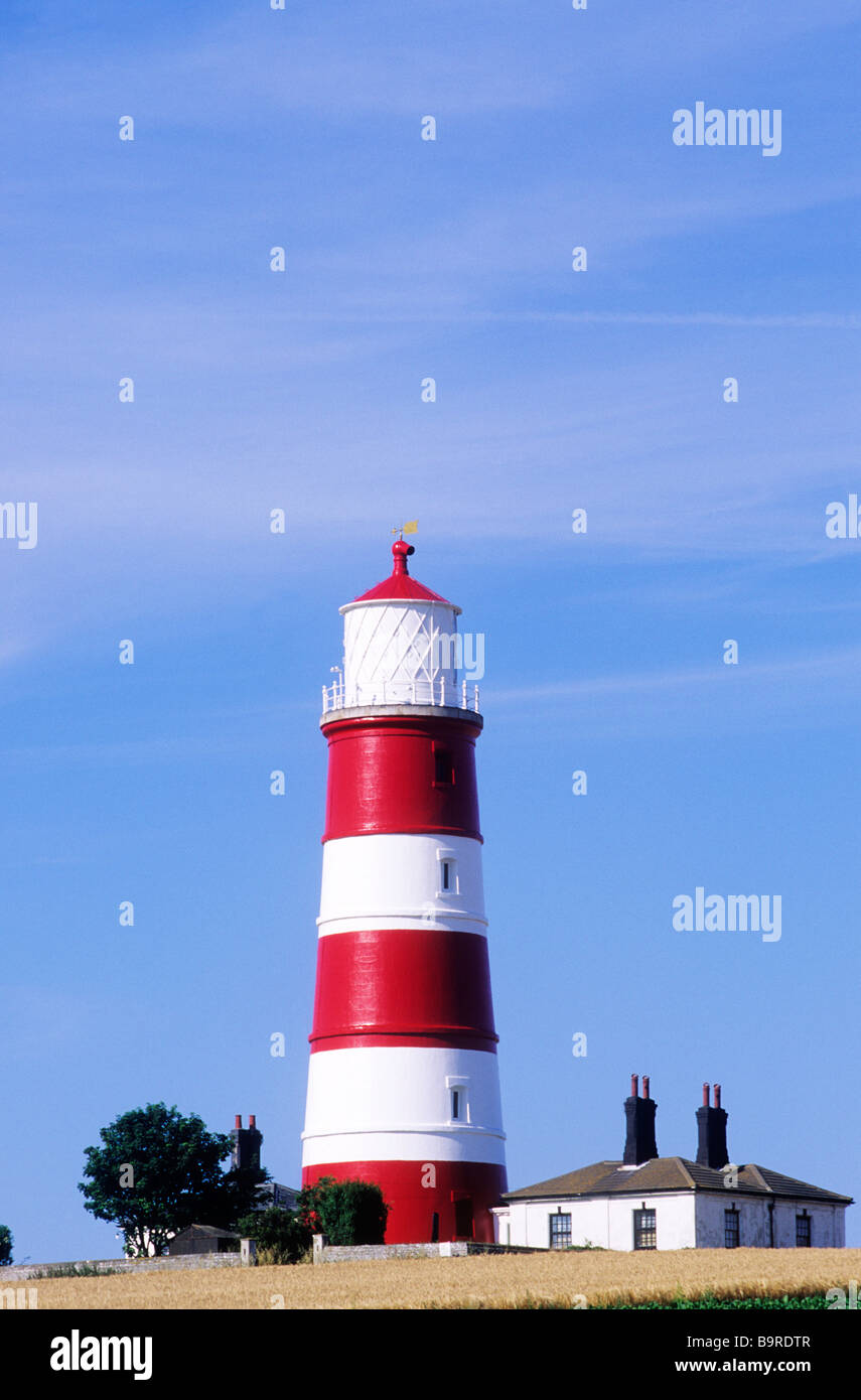 Happisburgh Lighthouse Norfolk East Anglia England UK English ...