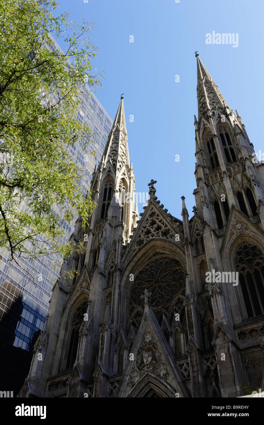 St Patrick s Cathedral Manhattan New York City New York USA Stock Photo ...
