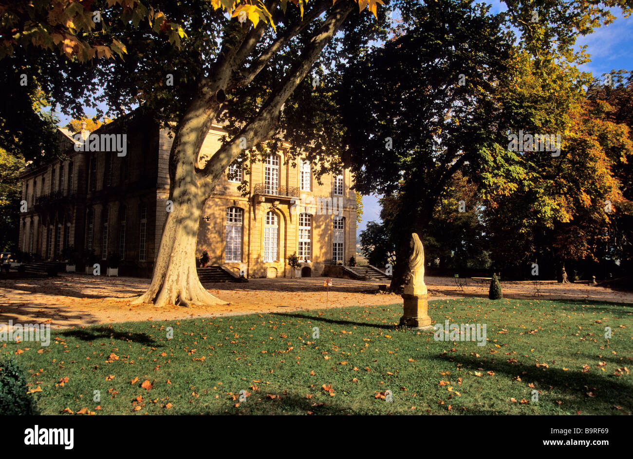 France, Alpes de Haute Provence, Mane, Chateau de Sauvan Stock Photo ...