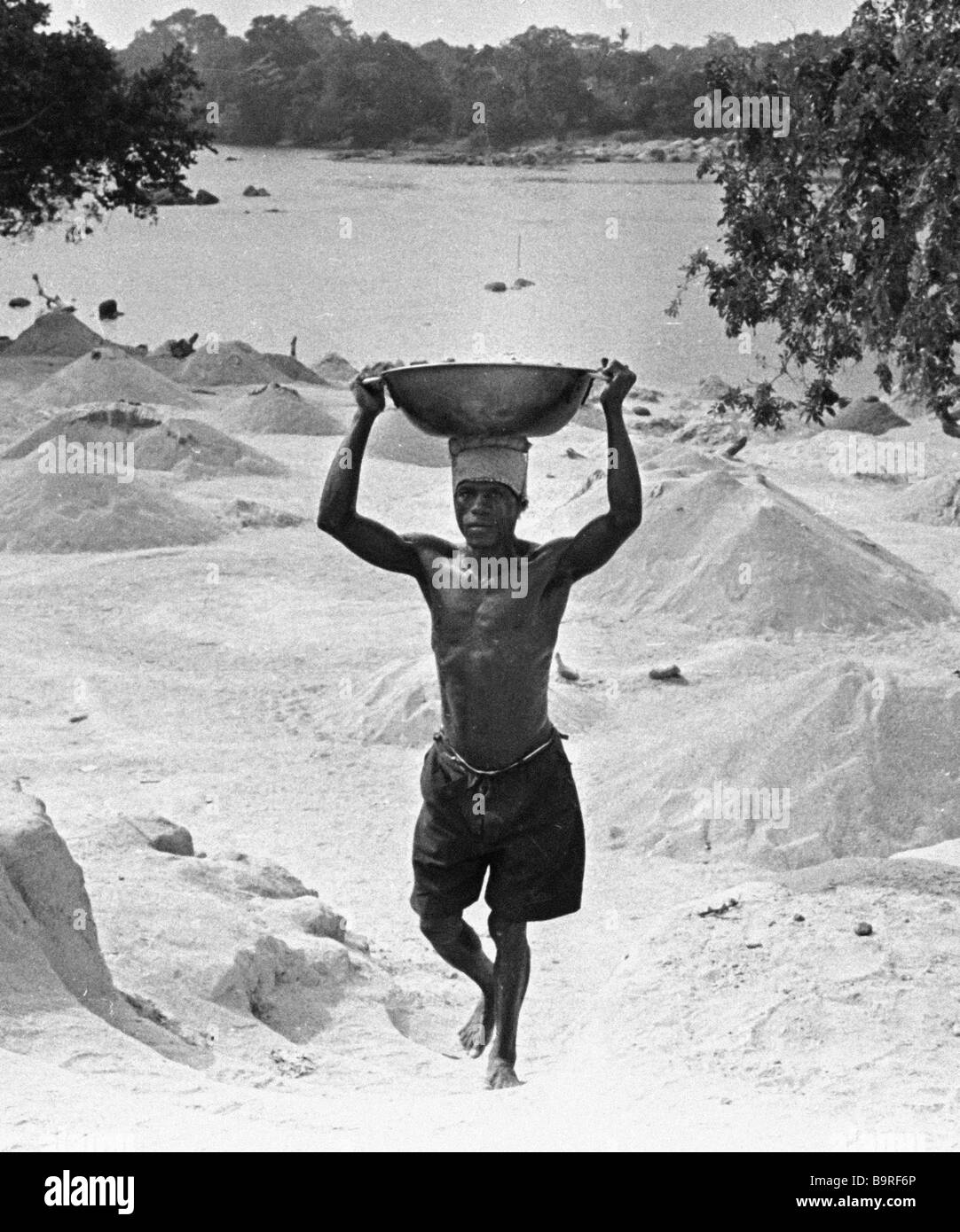 Diamond mining on the Seva River Stock Photo - Alamy