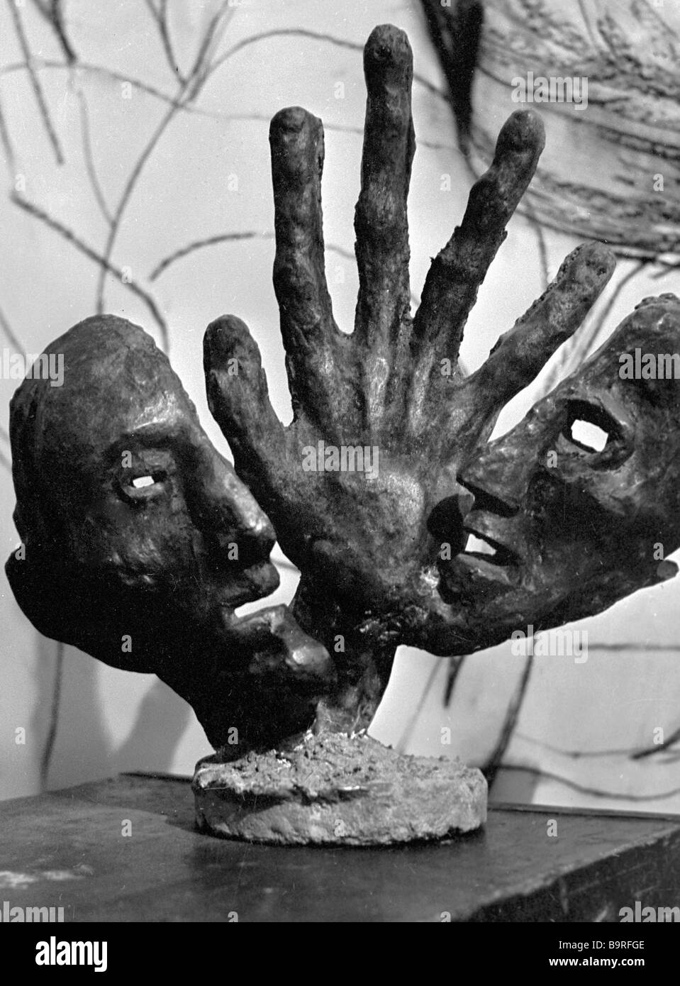 Ernst Neizvestny s work Atomic Age Hiroshima bronze Stock Photo - Alamy