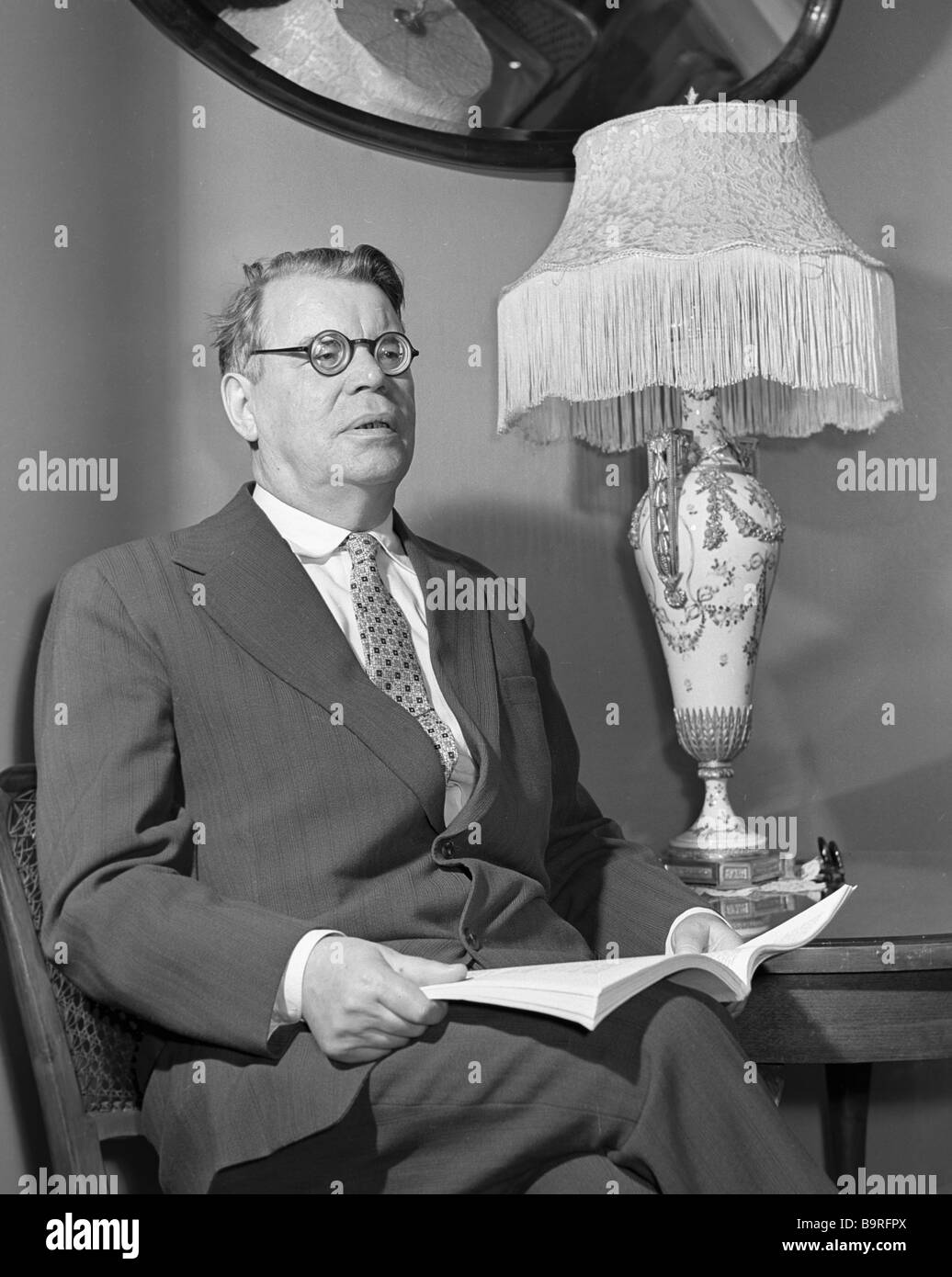Poet Mikhail Isakovsky Stock Photo - Alamy
