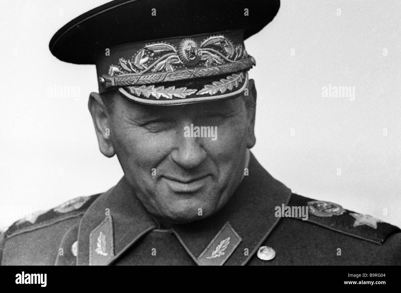 USSR Defense Minister Marshal of the Soviet Union Andrei Grechko Stock ...