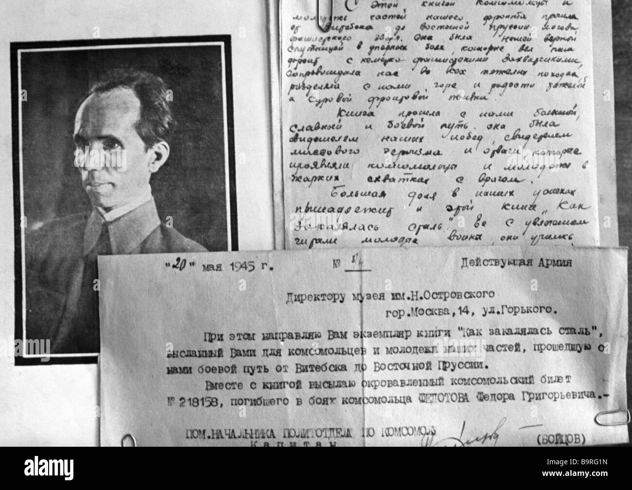 A Soviet Army unit was preserving this copy of Nikolai Ostrovsky s ...