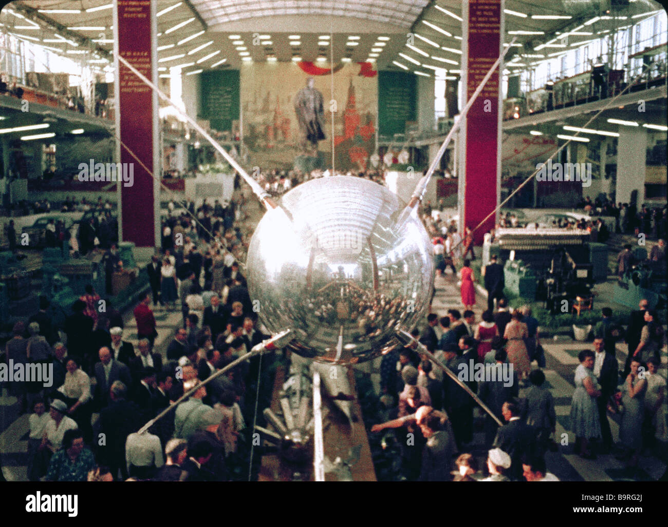 Soviet pavilion at World Expo 1958 in Brussels Still from film Brussels ...