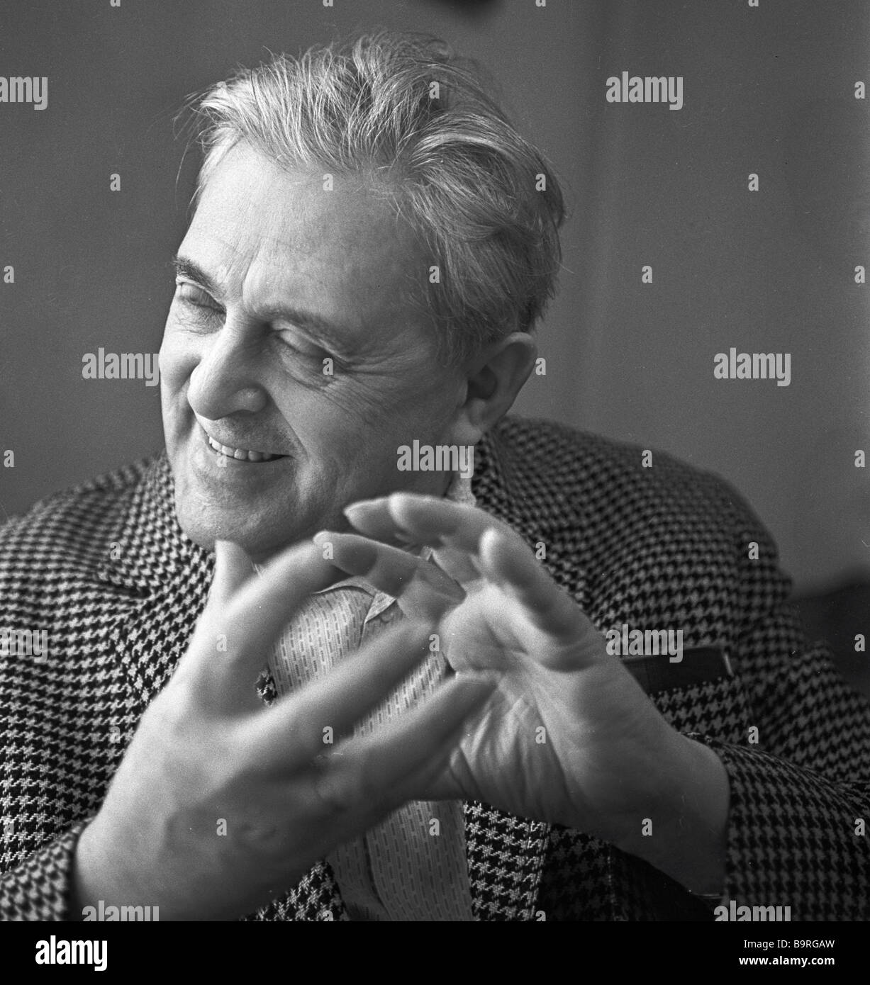 USSR People s Artist Boris Petker Stock Photo - Alamy