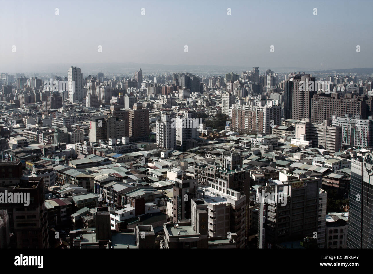 Taichung City aerial view, center-western Taiwan Stock Photo - Alamy