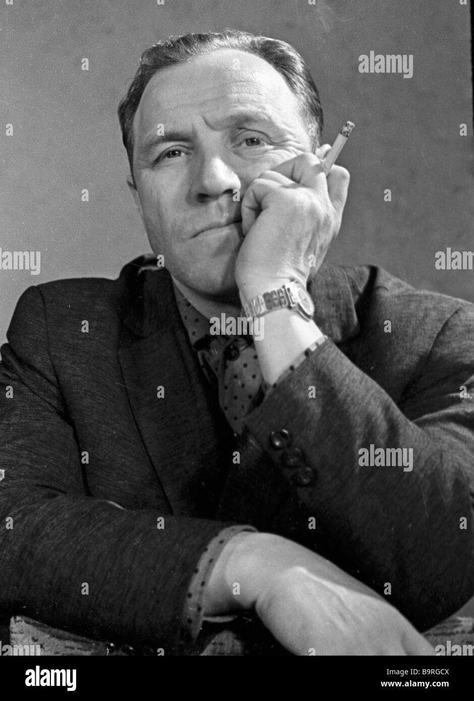 Mikhail Ulyanov actor with the Vakhtangov Theater Stock Photo - Alamy