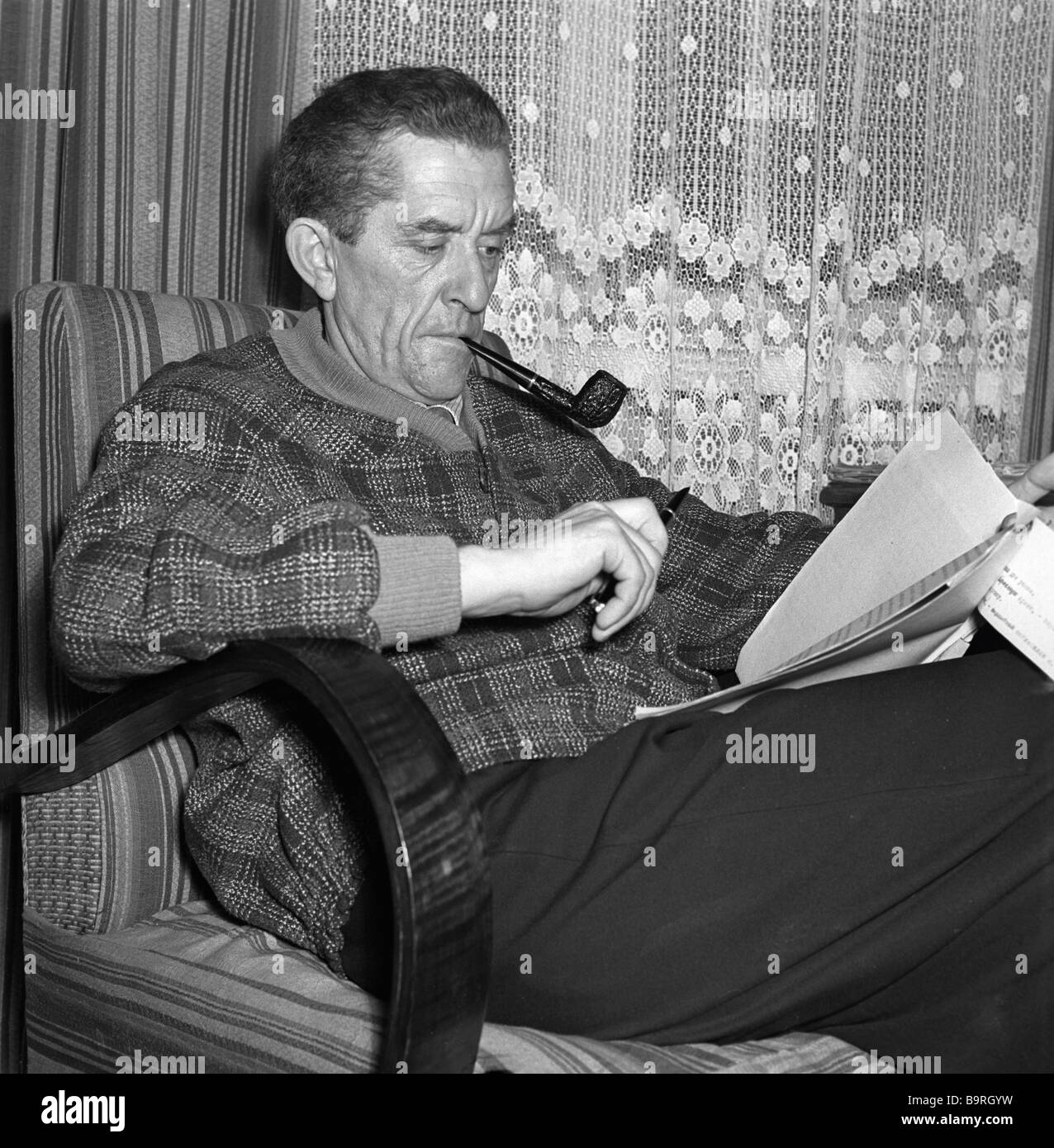 Writer A Mironov Stock Photo - Alamy