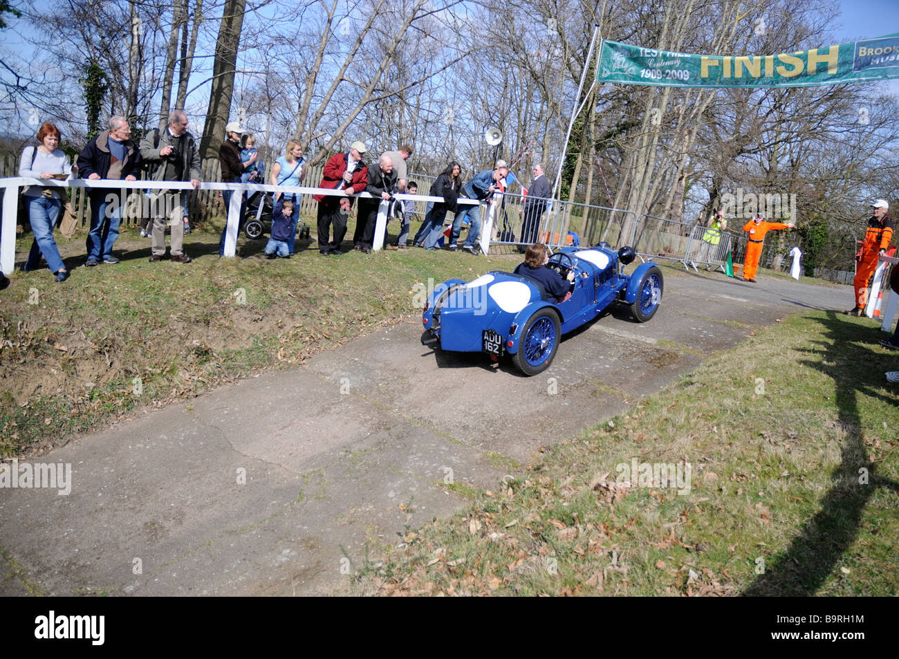 Brooklands Test Hill Centenary event 22 03 2009 Riley Ulster Imp 1934 ...