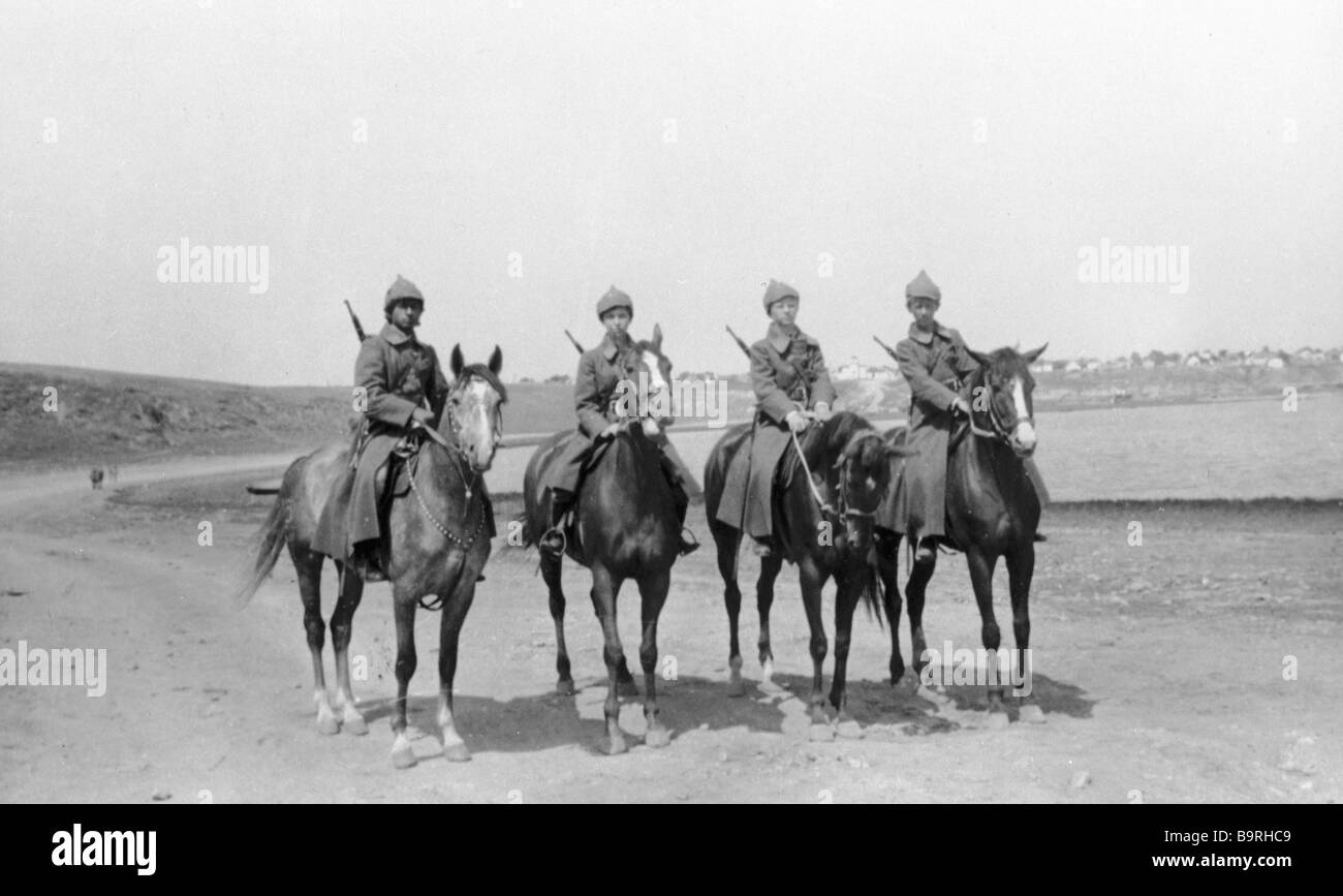 Actors Viktor Kosykh as Danka right Mikhail Metyolkin as Valerka second ...