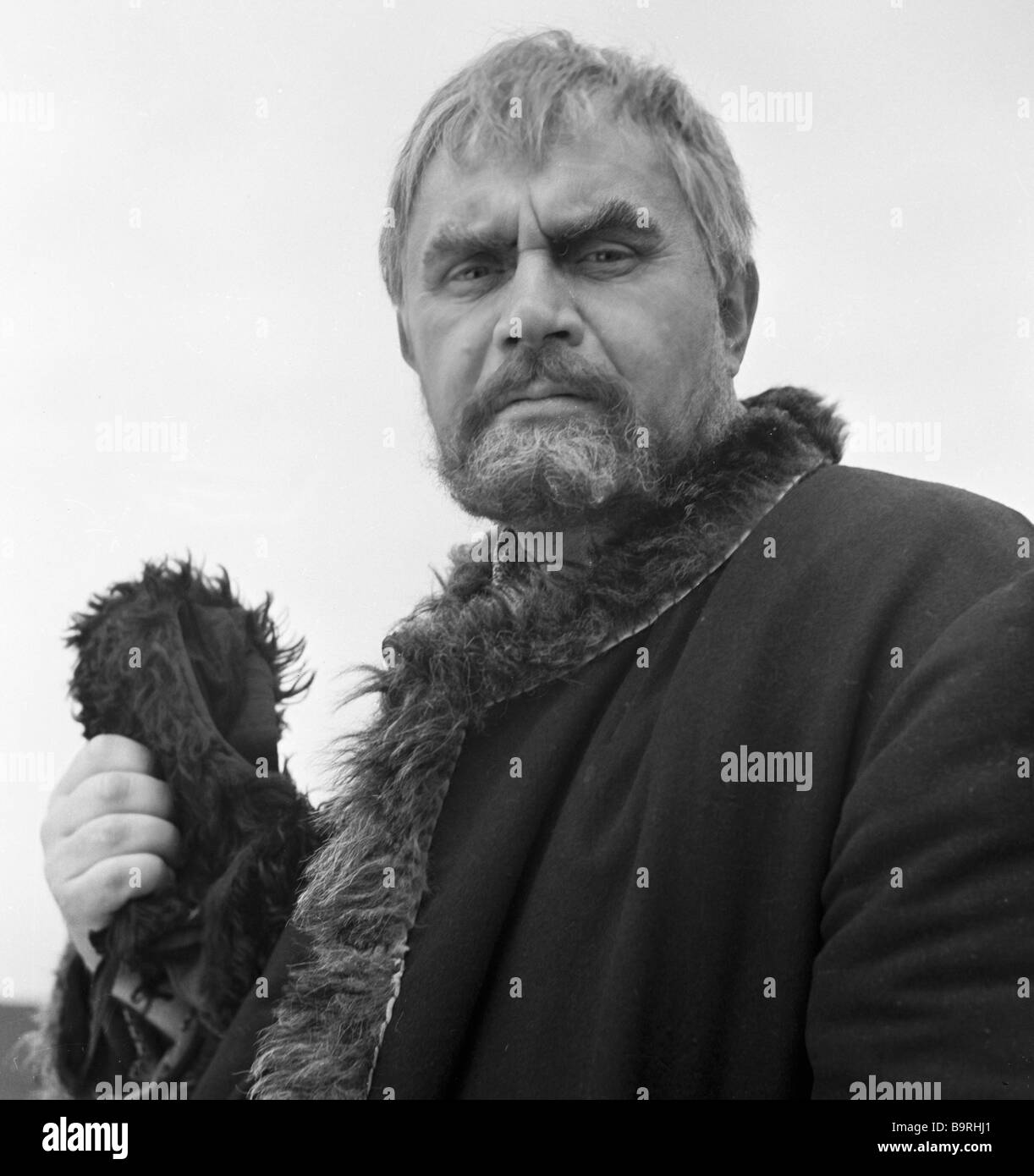 Actor Viktor Chekmaryov as Ostrovnoi in the film Virgin Soil Upturned Stock Photo - Alamy